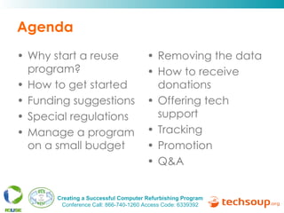 Presentation Creating A Refurb Program | PPT