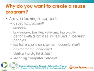 Presentation Creating A Refurb Program | PPT