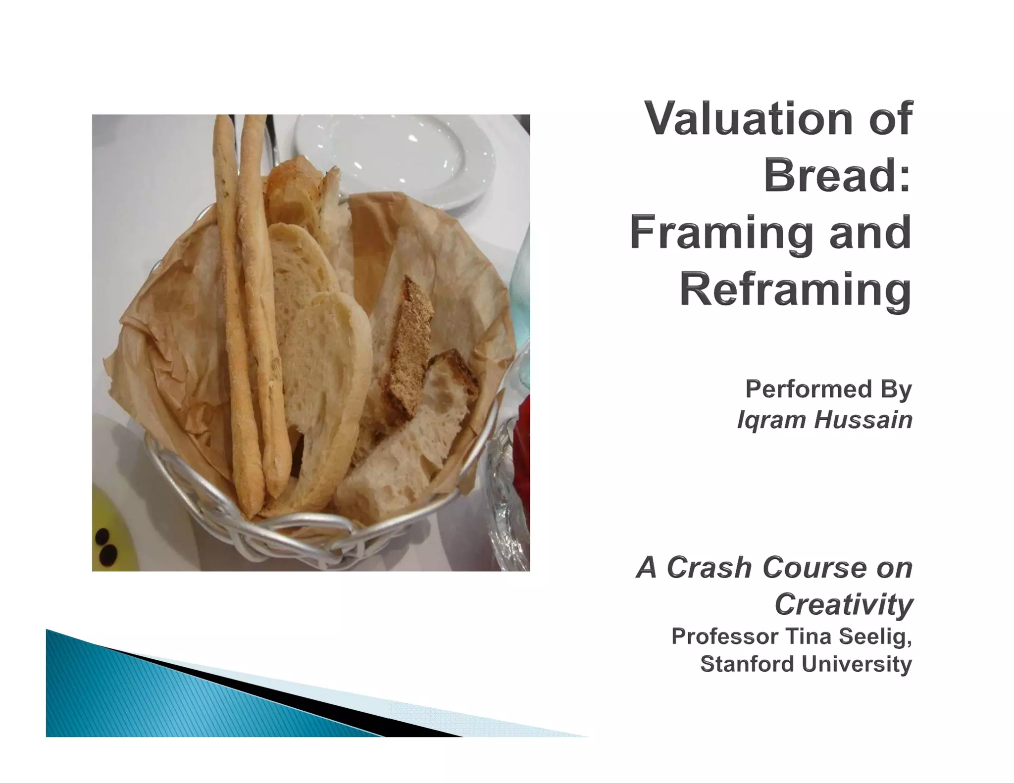 Creativity (Framing & reframing) | PPT