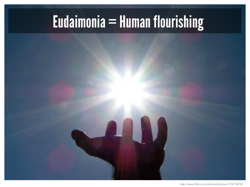 Eudaimonia = Human flourishing http://www.flickr.com/photos/bohman/17…
