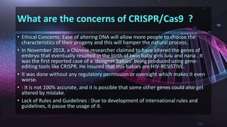 CRISPER-Cas9 | PPTX