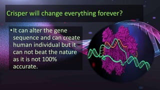 CRISPER-Cas9 | PPTX