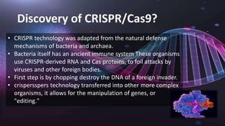 CRISPER-Cas9 | PPTX
