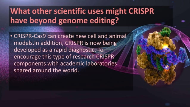 CRISPER-Cas9 | PPT