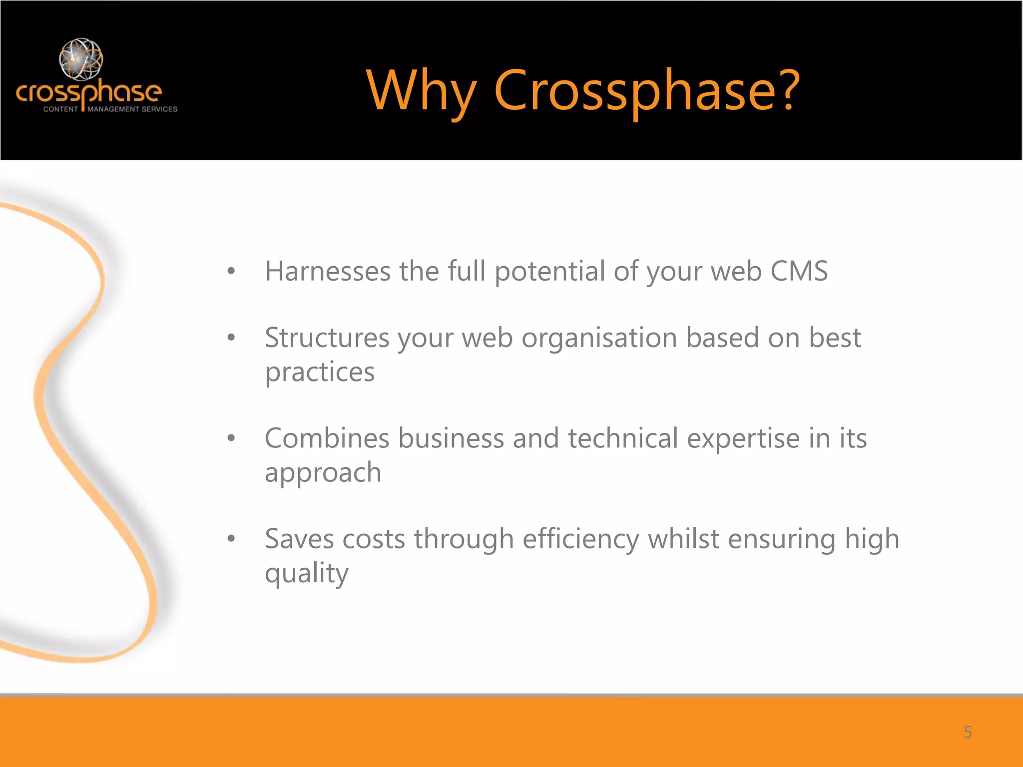 Presentation Crossphase | PPT