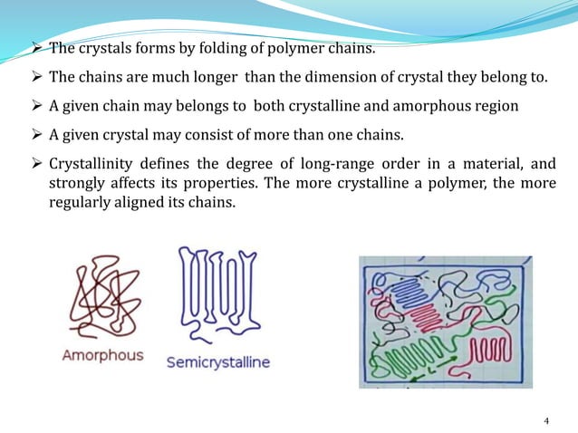Crystallization and crystallinity of polymers | PPT