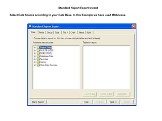 PresentationCrystalReport.ppt