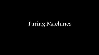 Introduction to Turing Machine | PPTX
