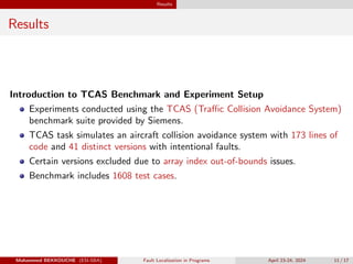 Model Checking-Enhanced Spectrum-Based Fault Localization | PDF