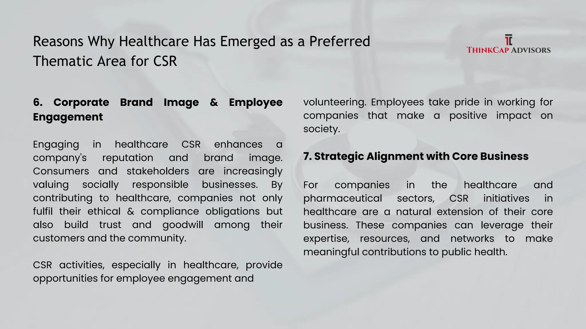 Corporate Social Responsibility (CSR) in Healthcare in India ...