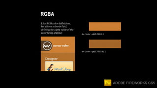 Presentation css3 | PDF