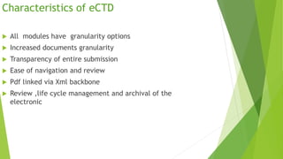 Common Technical Document CTD,M pharm@ 1st year | PPTX