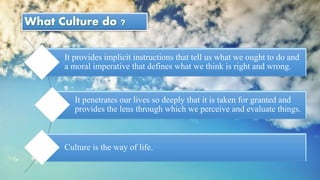 Presentation culture anthropology | PPTX