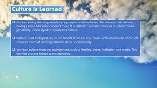 Presentation culture anthropology | PPTX