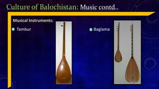 Culture of Balochistan | PPTX