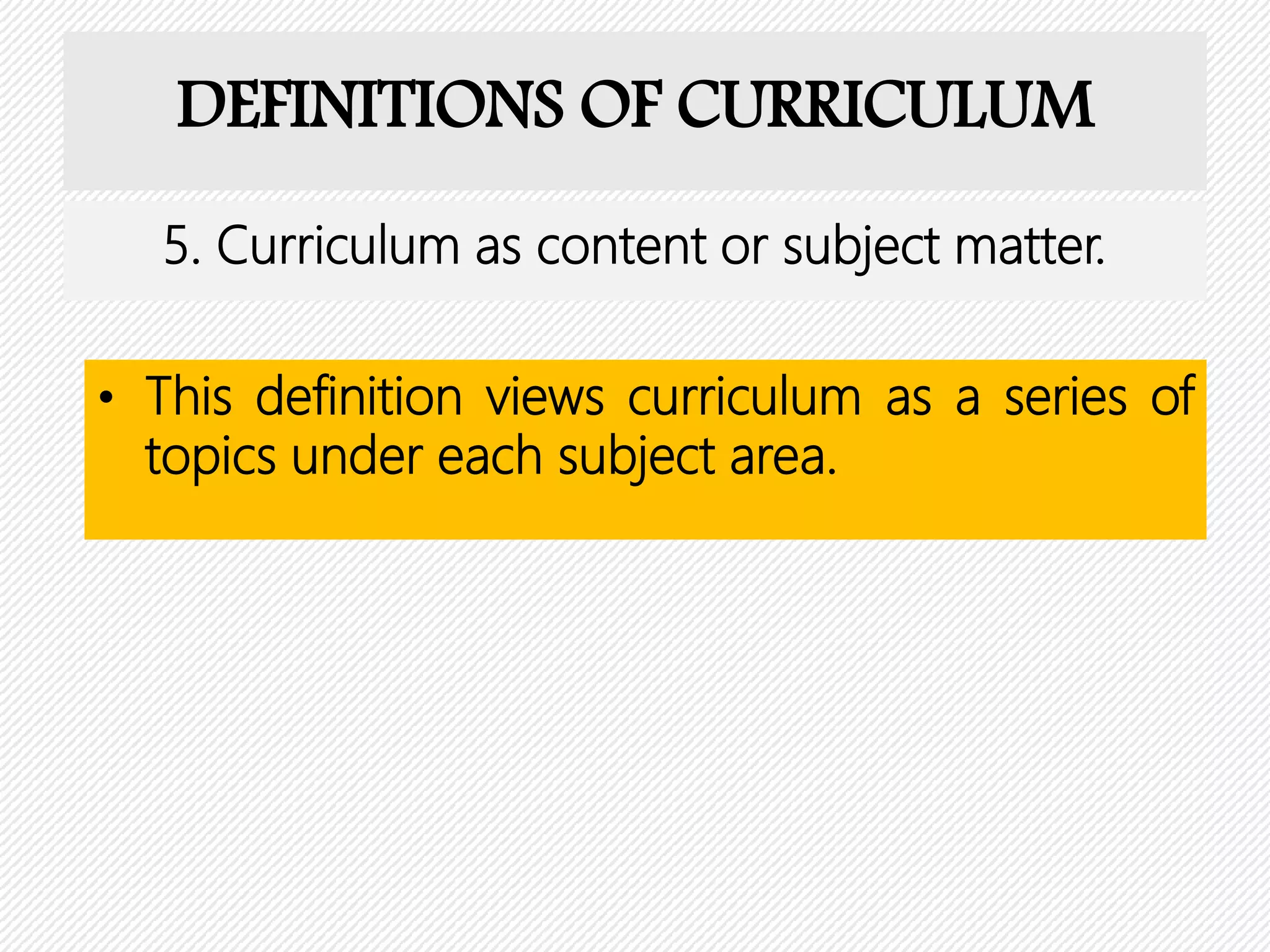 Introduction to Curriculum/Understnading Curriculum | PPTX ...