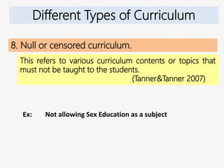 Introduction to Curriculum/Understnading Curriculum | PPTX ...