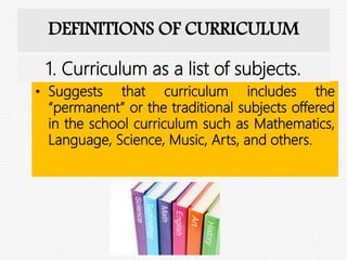Introduction to Curriculum/Understnading Curriculum | PPTX ...