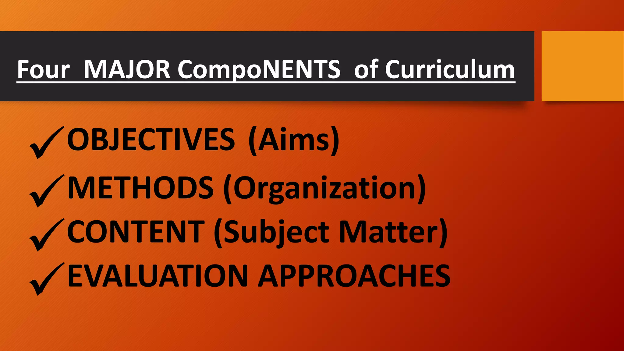 Curriculum: Meaning, Definition, Principles, Aims and Components ...