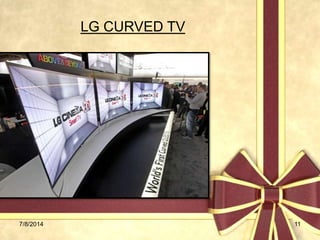 Presentation curved tv | PPTX