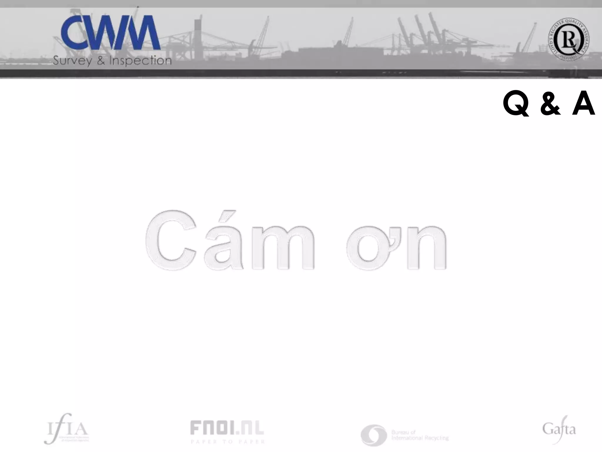 CWM Survey & Inspection | PPTX