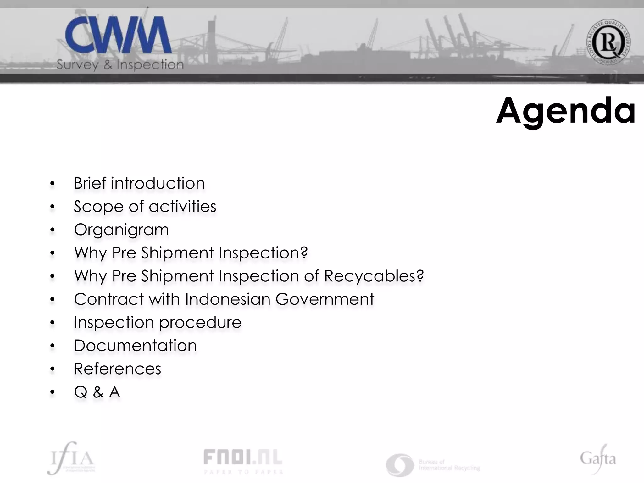 CWM Survey & Inspection | PPTX