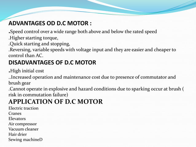 Presentation d.c machine | PPT