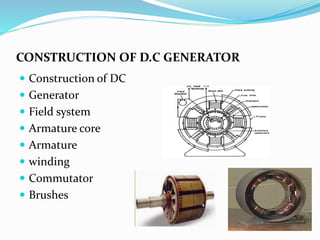 Presentation d.c machine | PPT