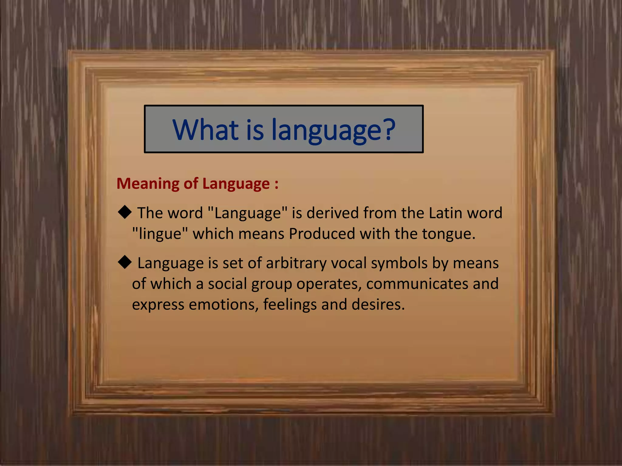Functions of language | PPTX