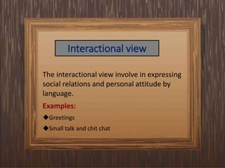 Functions of language | PPTX