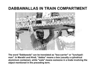 Presentation dabbawala | PPSX