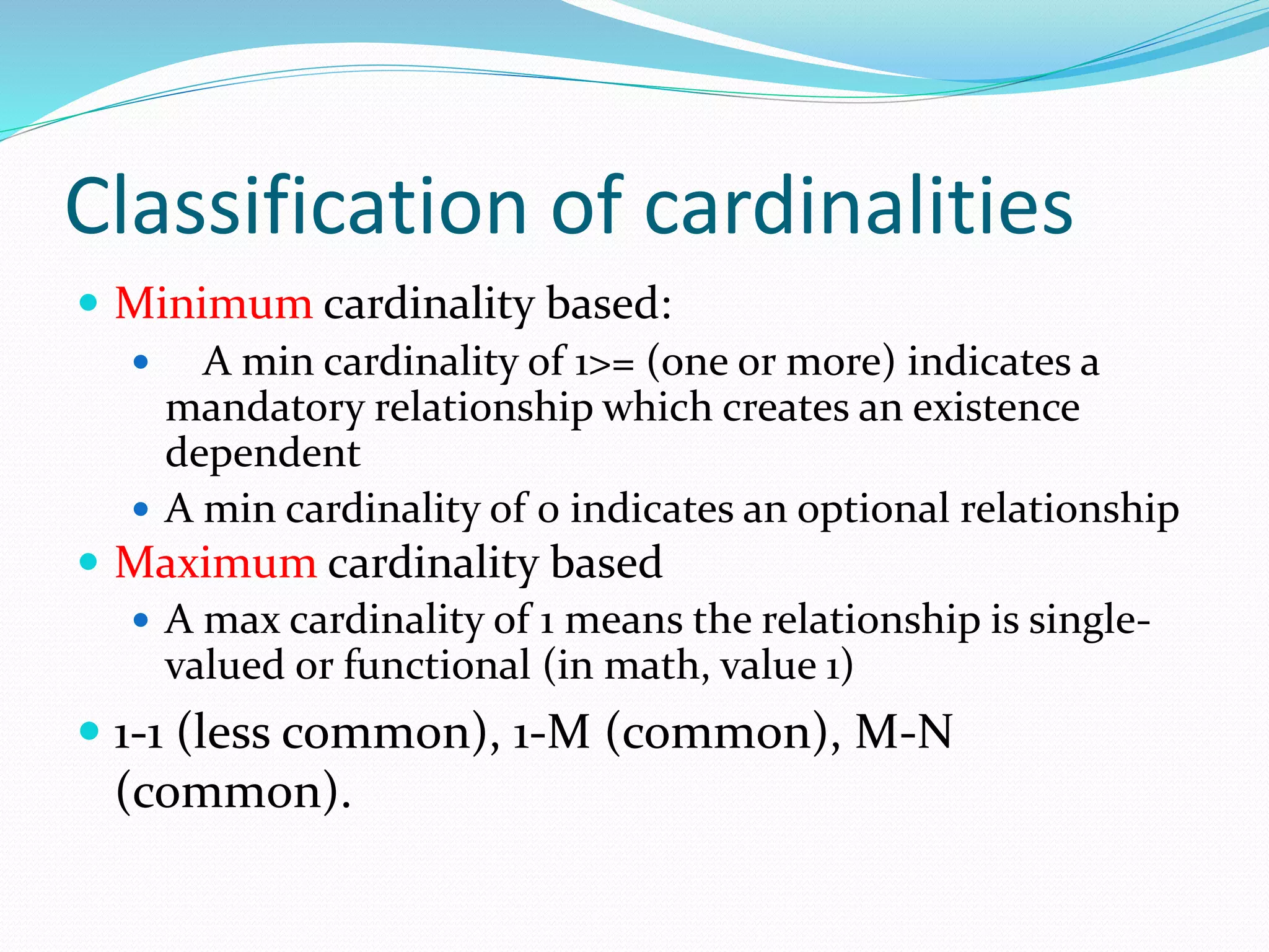 Presentation database about ERD | PPTX
