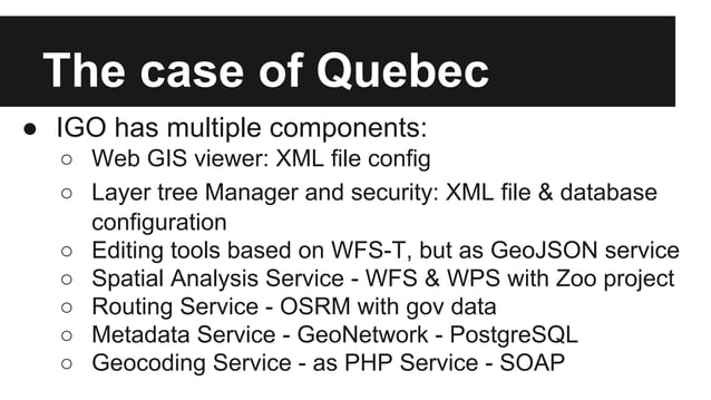 Open Source GIS Stack: Data hub for flexibility, performance and effectiveness | PPT