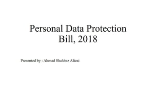 Presentation on Data Protection | PPTX