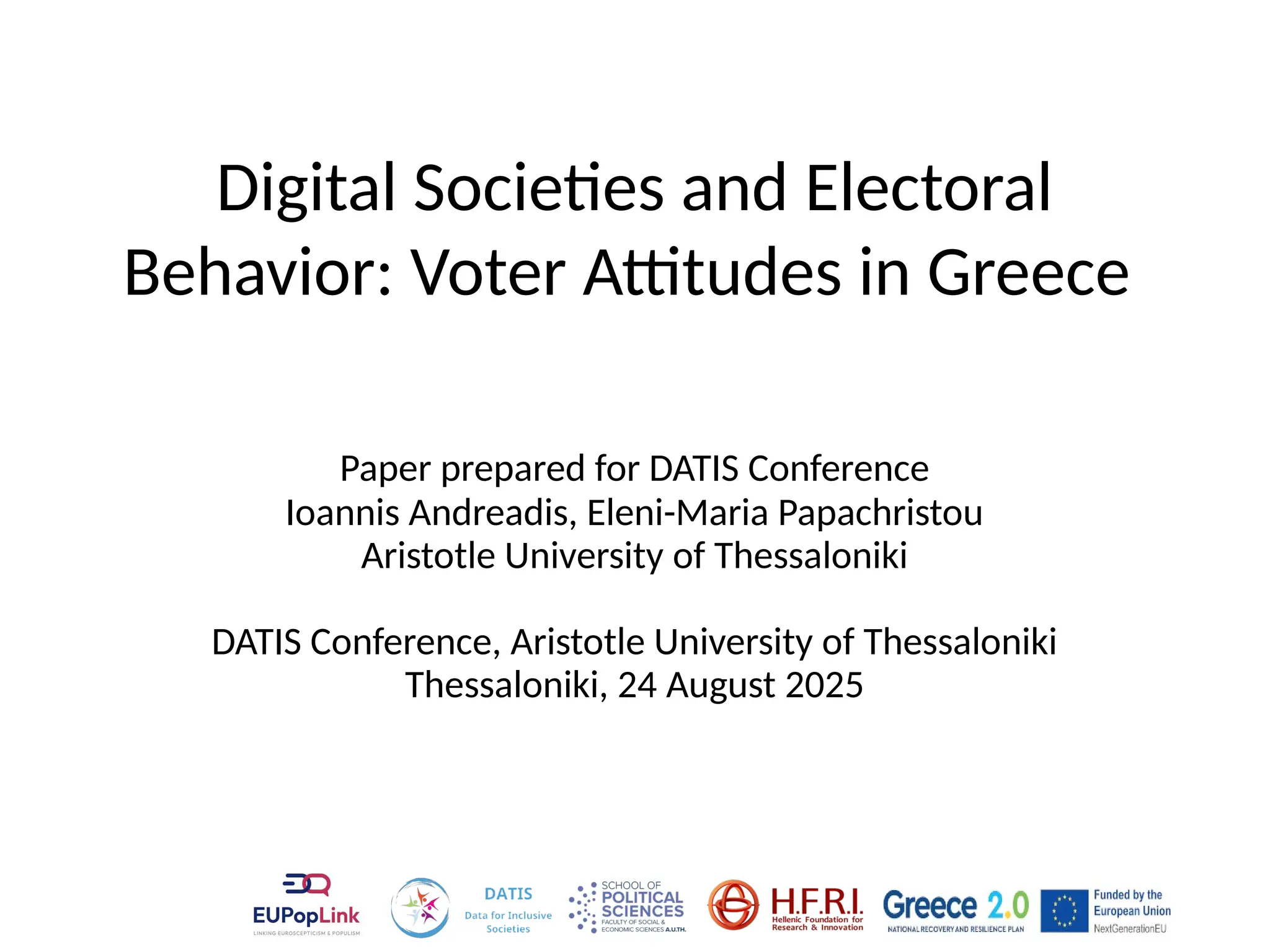 Presentation DATIS 2025- Andreadis, Papachristou.pptx