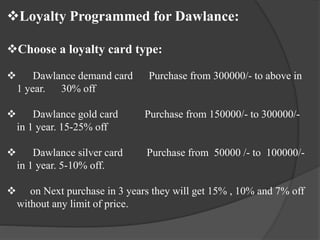 Dawlance | PPTX