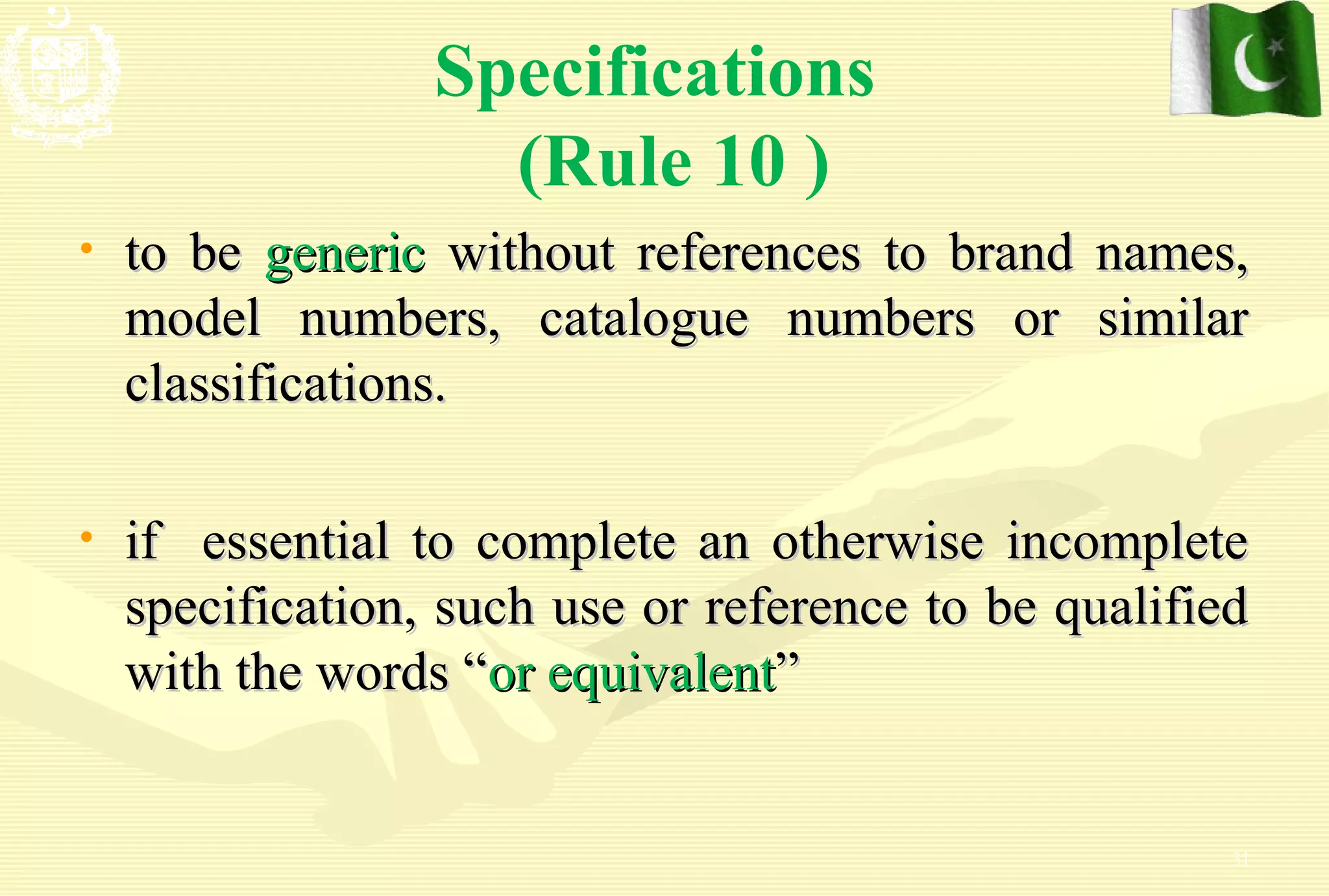 PUBLIC PROCUREMENT REGIME & AN OVERVIEW OF PUBLIC PROCUREMENT RULES, 2004 | PPT