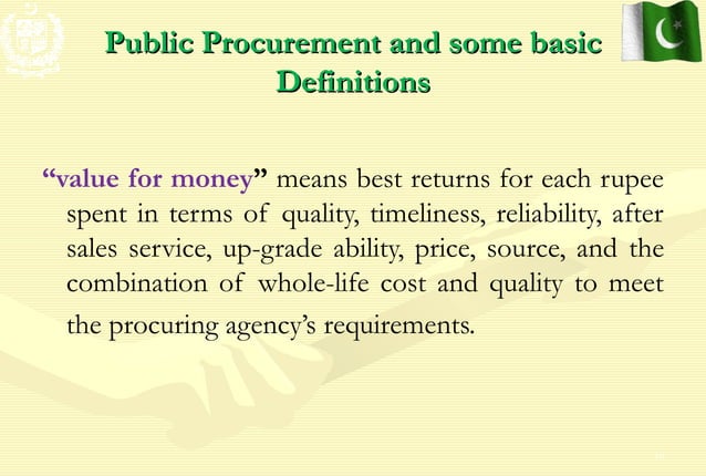 PUBLIC PROCUREMENT REGIME & AN OVERVIEW OF PUBLIC PROCUREMENT RULES ...