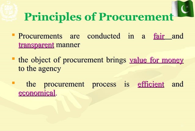 PUBLIC PROCUREMENT REGIME & AN OVERVIEW OF PUBLIC PROCUREMENT RULES ...