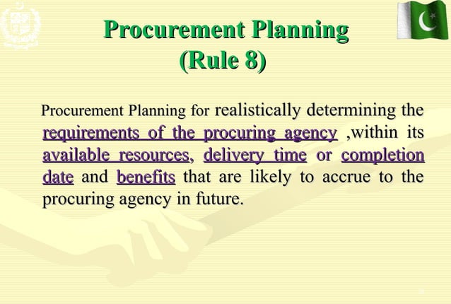 PUBLIC PROCUREMENT REGIME & AN OVERVIEW OF PUBLIC PROCUREMENT RULES ...