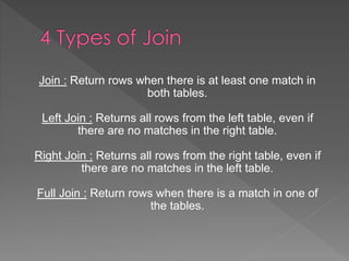 Database Join | PPT