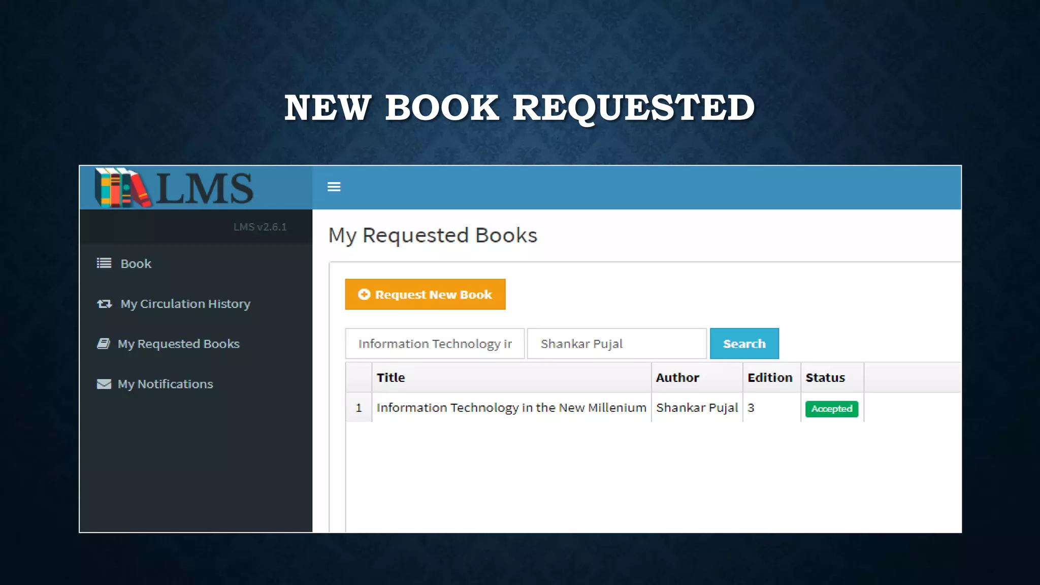 Presentation LIBRARY MANAGEMENT SYSTEM | PPT Presentation LIBRARY MANAGEMENT SYSTEM | PPT