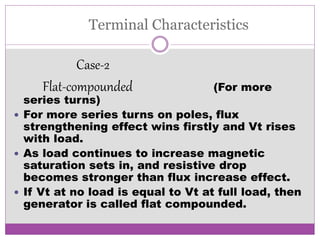 Comulatively Compounded DC Generator | PPTX