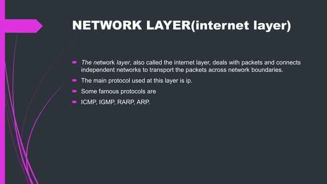 Presentation on TCP\IP protocols | PPTX