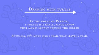 Learning shape with python | PPT