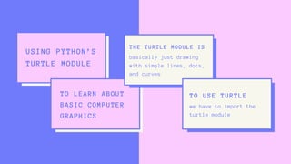 Learning shape with python | PPT