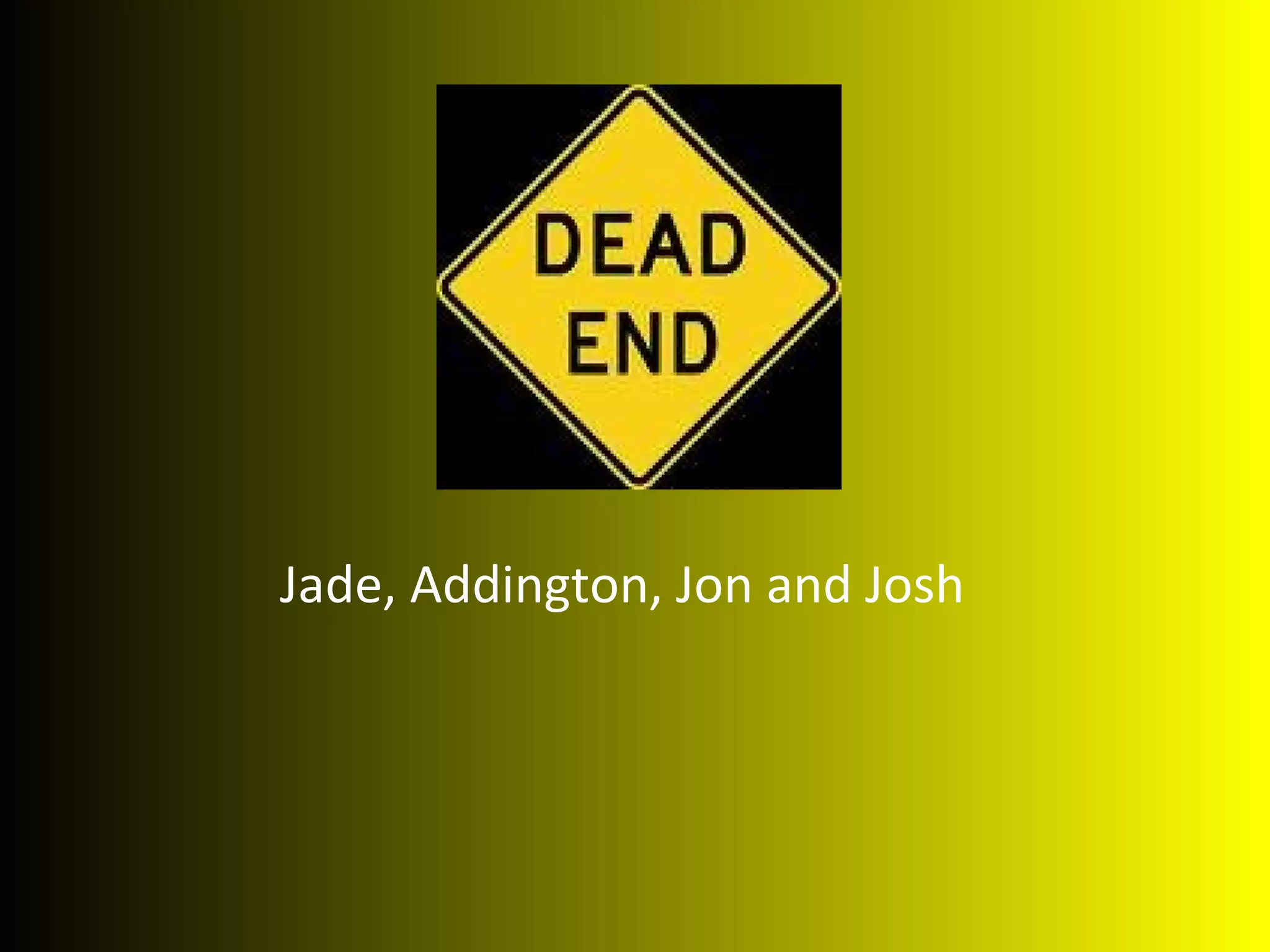 Presentation Dead End | PPT