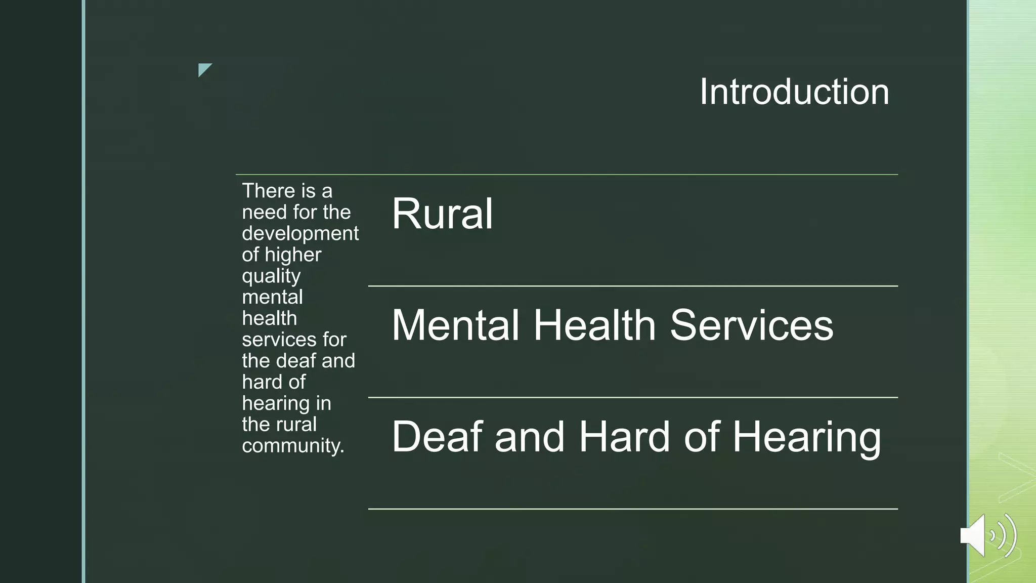 Presentation deaf and hard of hearing final | PPTX
