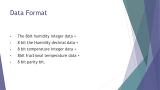 Humidity and Temperature Measurement Using Arduino | PPTX