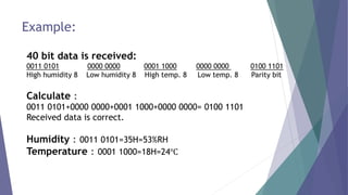 Humidity and Temperature Measurement Using Arduino | PPTX